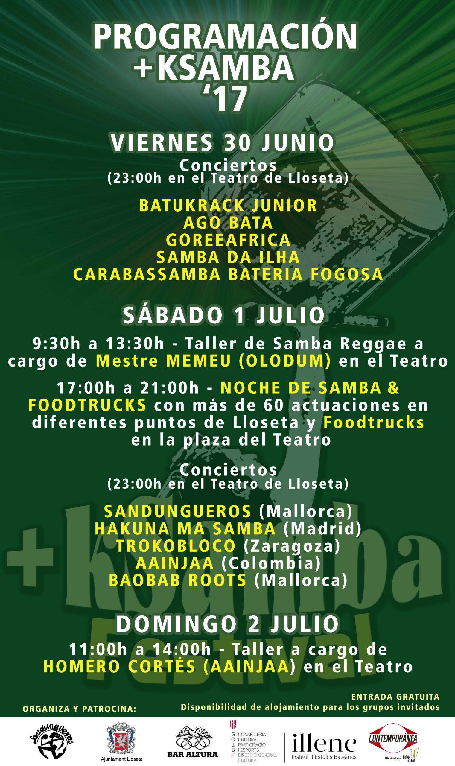 Quinta edición de +KSamba Festival - Sandungueros